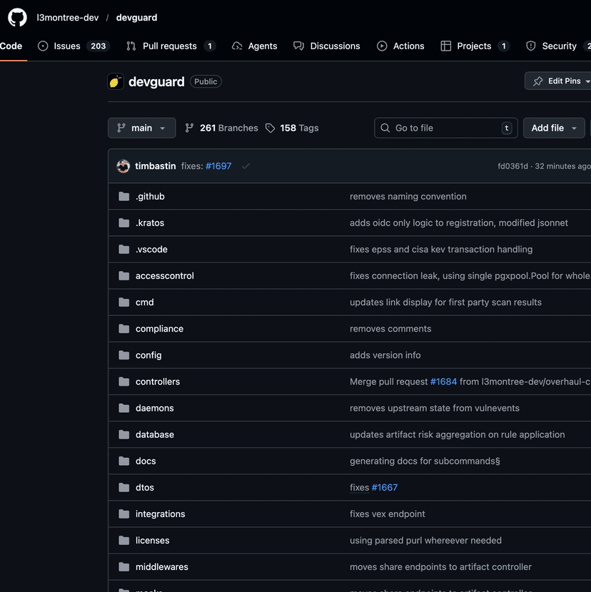 Devguard Open Source Developer Security Platform
